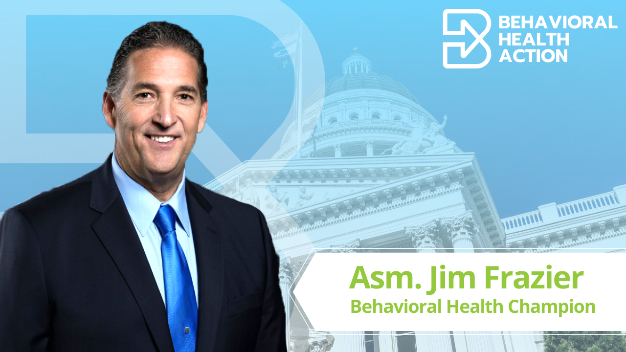 Behavioral Health Champion: Former Asm. Jim Frazier - Behavioral Health ...